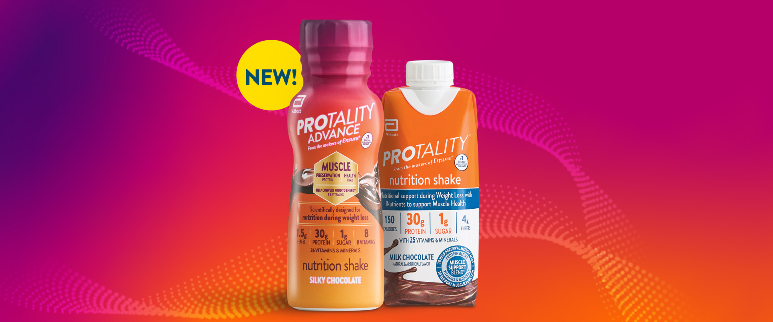 Protality™ Shakes for Nutrition Support During Weight Loss